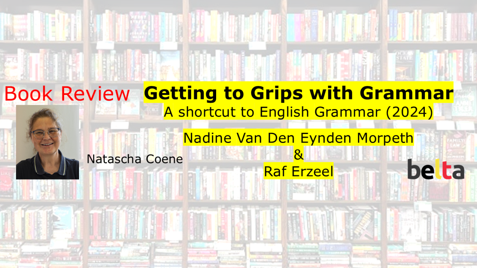 Book Review Getting to Grips with Grammar | beltabelgium