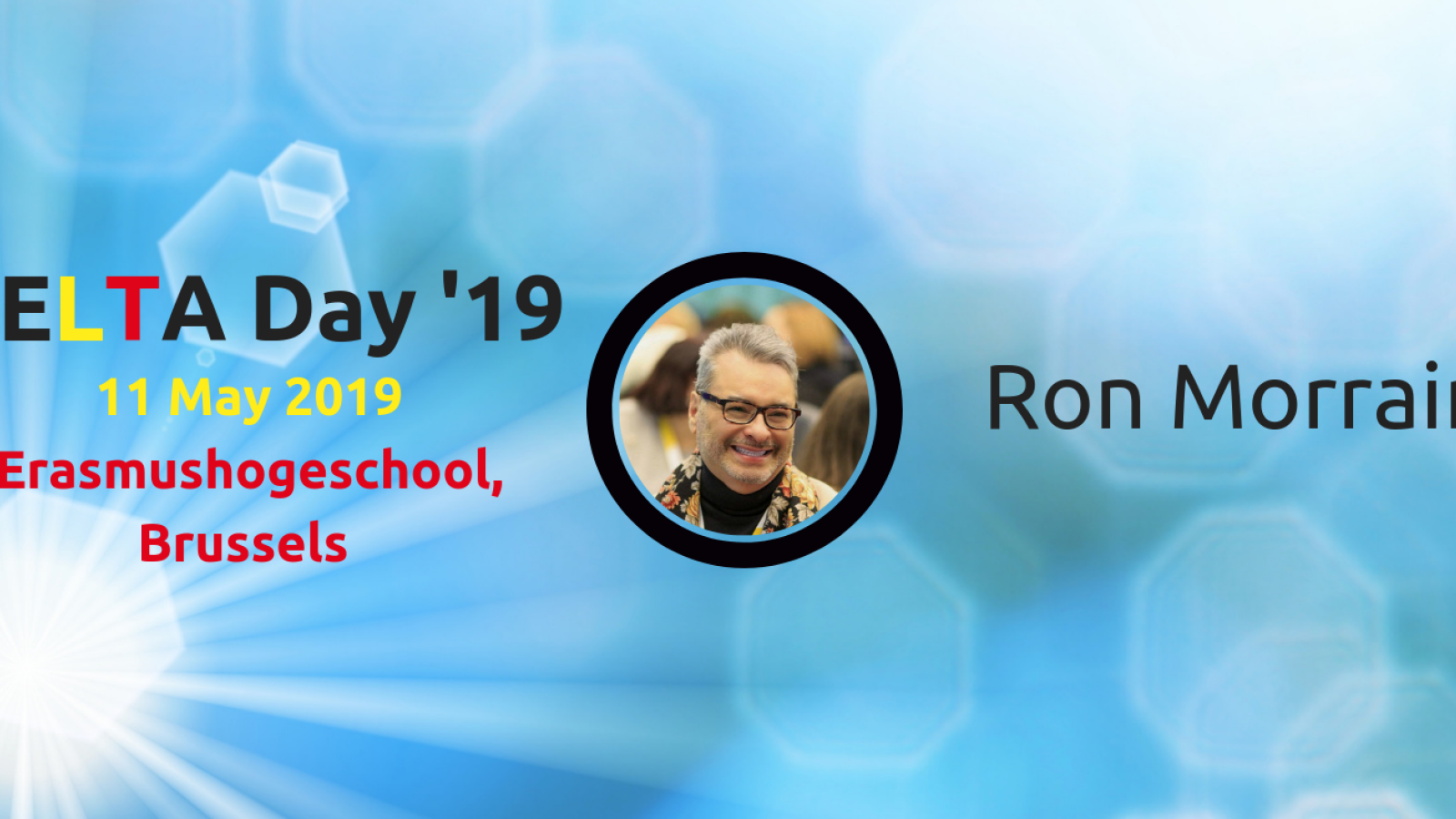 BELTA Day '19: Meet the Speakers: Ron Morrain | beltabelgium